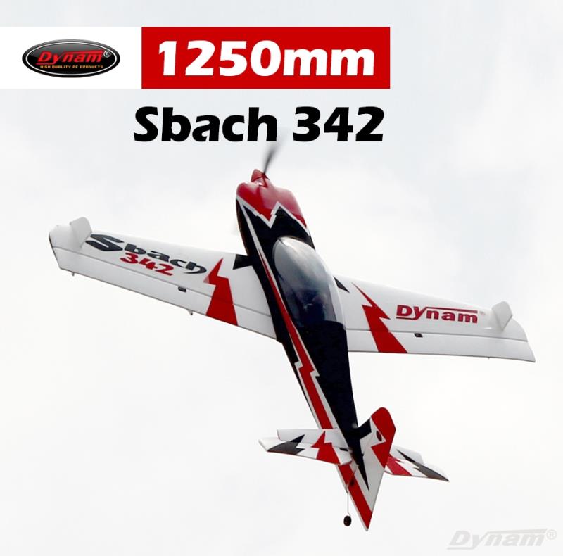 Sbach 342 / 3D 1250mm EPP/ARF DYNAM | Kostka model centrum