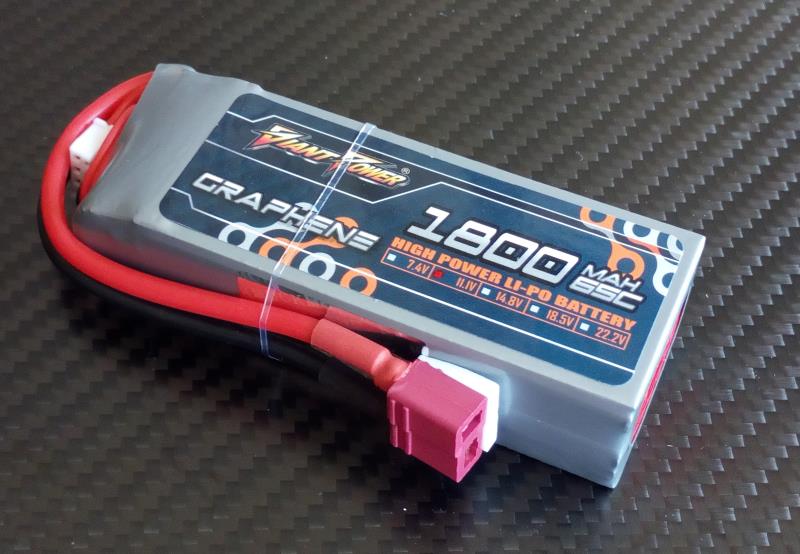 Giant Power - Graphene LiPo 1800/4S 65C/130C Dean T + XT60 | Kostka ...