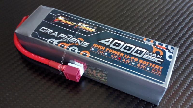 Giant Power - Graphene LiPo 4000/4S 65/130C Dean T + XT60 | Kostka ...
