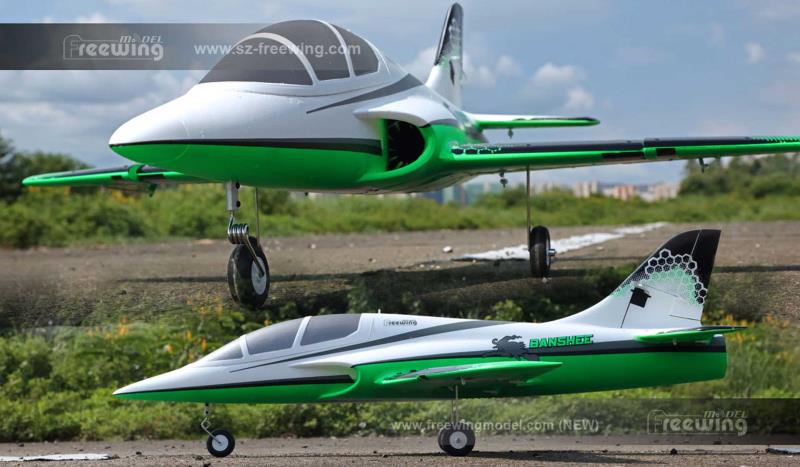 Banshee 64 PNP 4S Jet EDF 64mm FREEWING | Kostka model centrum
