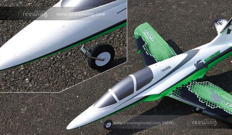 Banshee 64 PNP 4S Jet EDF 64mm FREEWING | Kostka model centrum