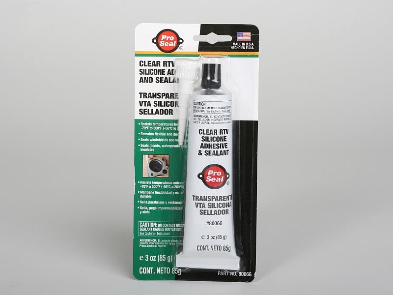 Pro Seal Clear RTV Čirý silikonový tmel 85g (3oz) | Kostka model centrum