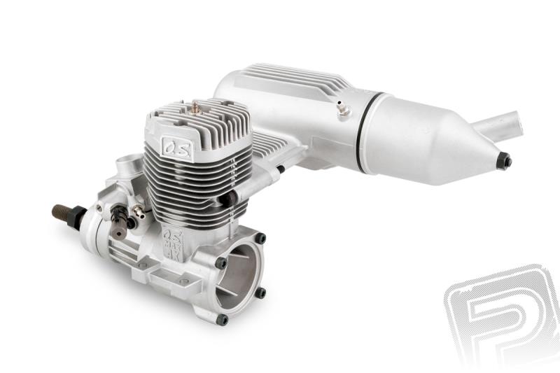 OS MAX 65 AX včetně E-4010 tlumiče | Kostka model centrum