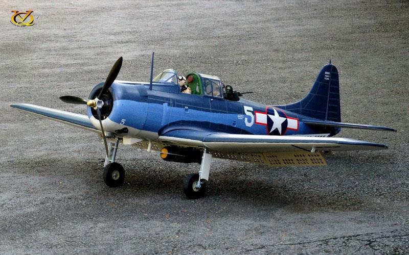 SBD-5 Dauntless 2060mm ARF VQ model | Kostka model centrum