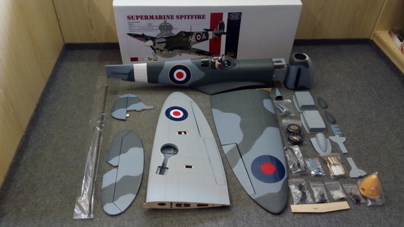 SPITFIRE ARF 1540mm VQ model | Kostka model centrum