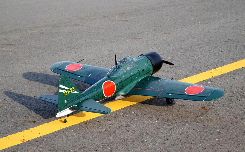 A6M5 Zero ARF 1580mm VQ model | Kostka model centrum
