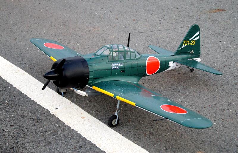 A6M5 Zero ARF 1580mm VQ model | Kostka model centrum